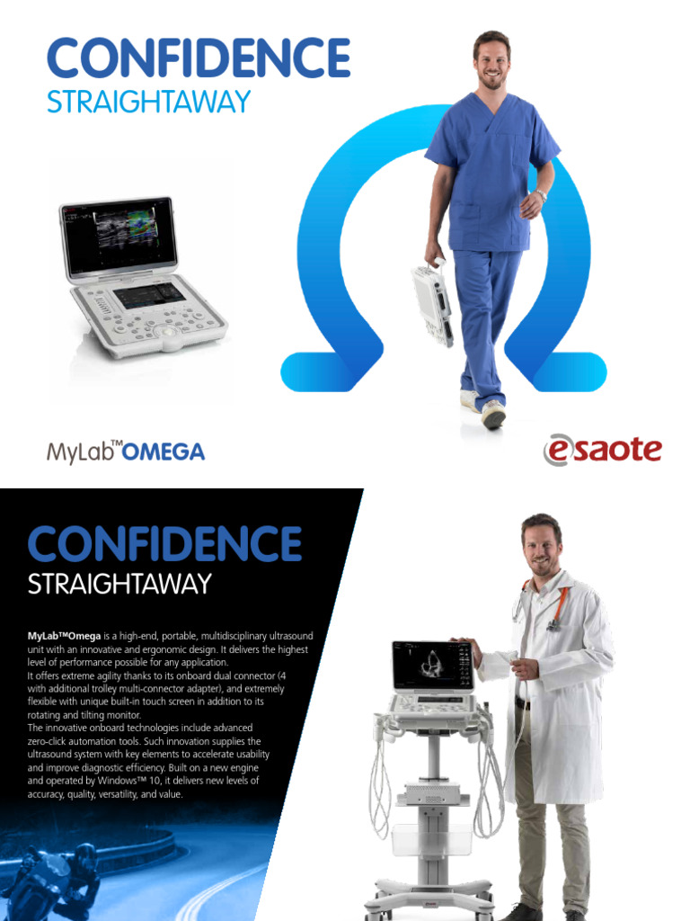 MyLab OMEGA Ultrasound Overview | PDF | Touchscreen | Microsoft Windows