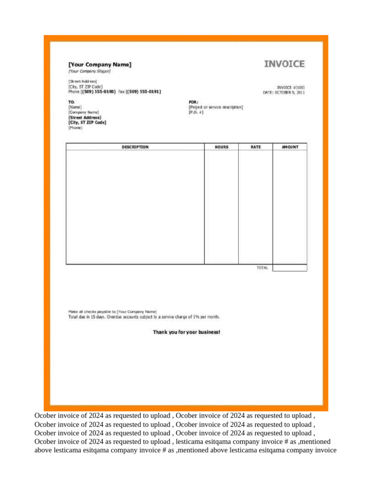 The New Invoice 2024 17 | PDF