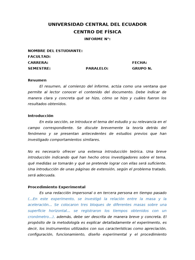 Formato de Informe-1 | PDF | Óptica | Refracción