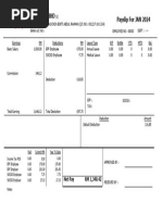 2023 Employee Pay Slip Template | PDF | Business | Finance & Money ...