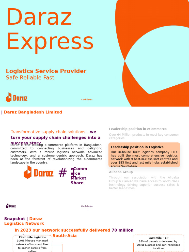 DEX Pitch Deck E-Commerce Courier Service | PDF | Alibaba Group | Logistics