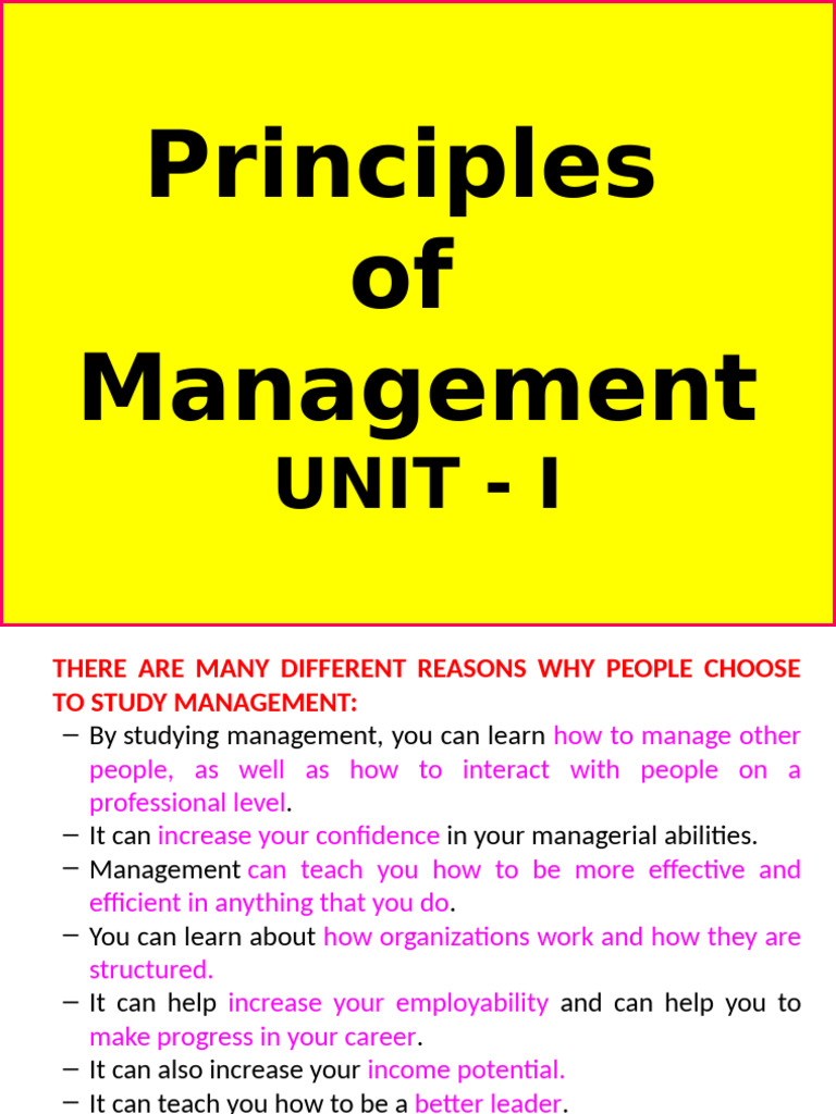 POM - Enginerring Notes | PDF | Partnership | Organizational Culture