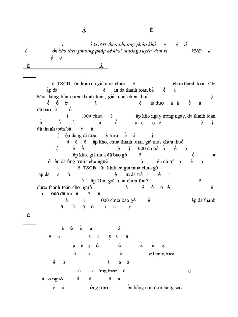 Bài tập NLKT SV | PDF