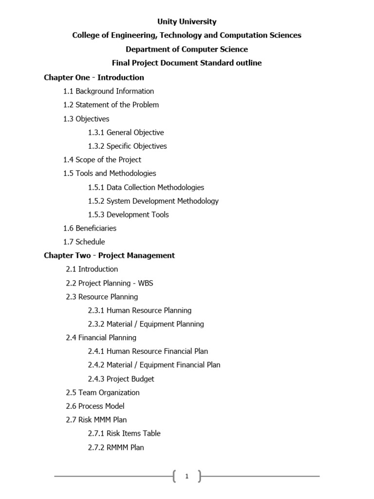 Computer Science Project Guide | PDF | Use Case | Project Management