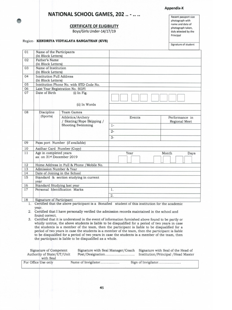 Forms 2024-25 | PDF