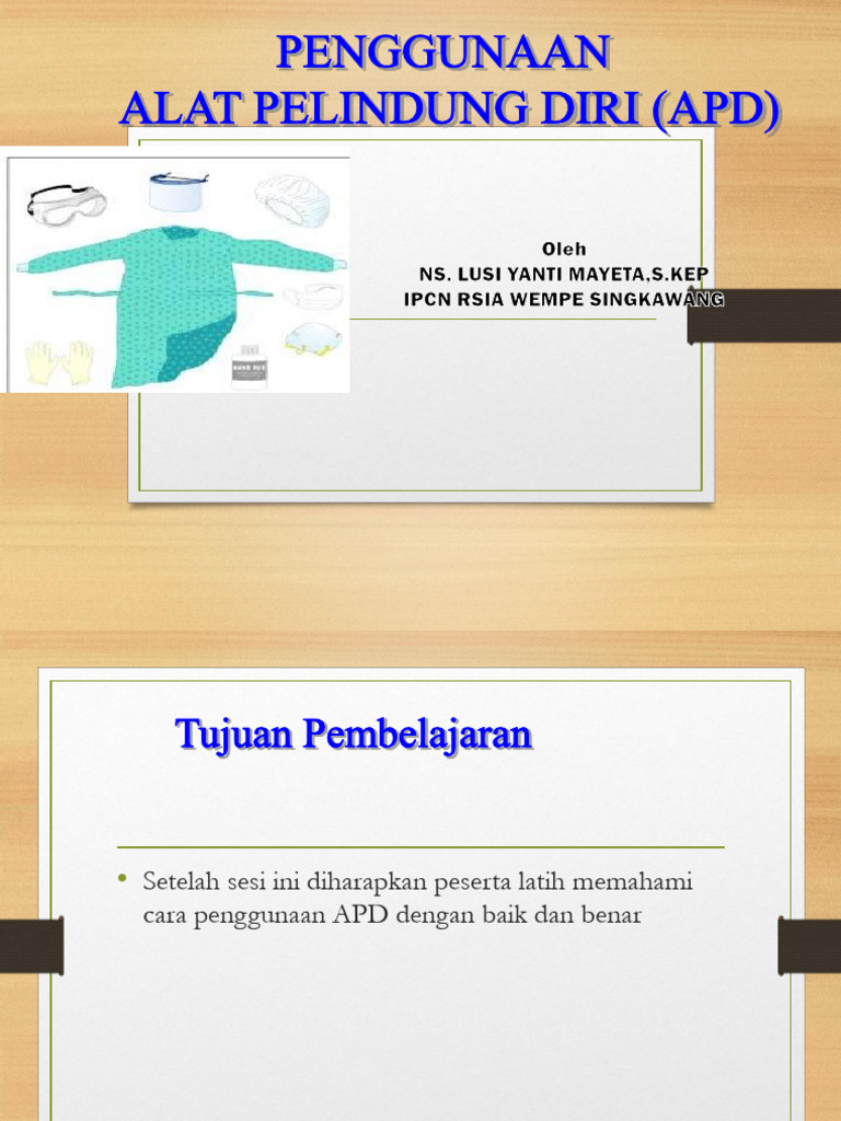 Area Wajib Penggunaan APD di Kesehatan | PDF | Teknologi & Rekayasa