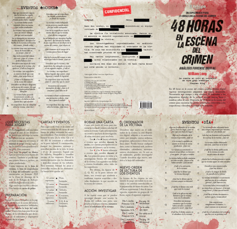48 Horas en la Escena del Crimen | PDF