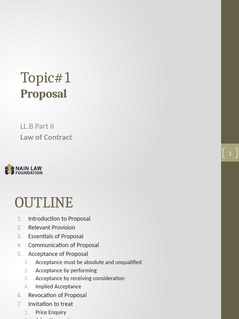 Proposal | PDF | Business | Business Law