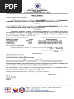 FEO FORM No. 5 Firearm Registration Application Purchase | PDF