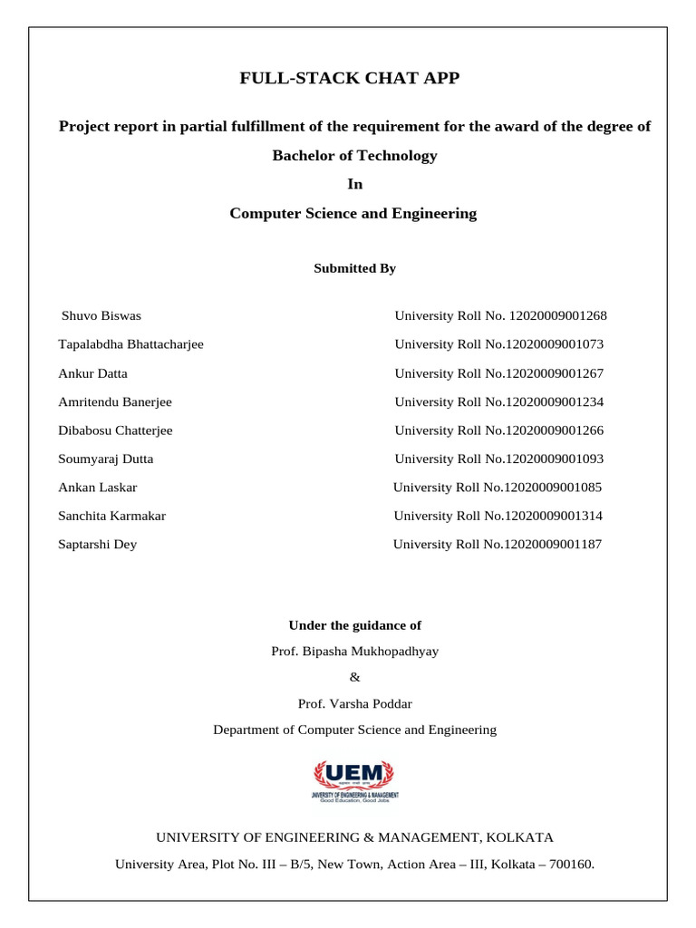 Uemk - CS - Project Report Format | PDF | Document Object Model | Java Script