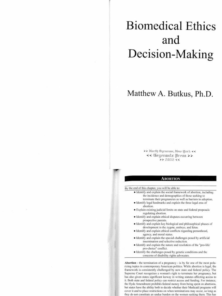 Butkus Abortion | PDF | Abortion | Adoption
