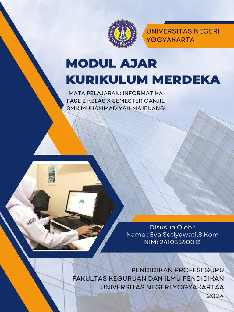 Modul Ajar Flowchart Supervisi | PDF