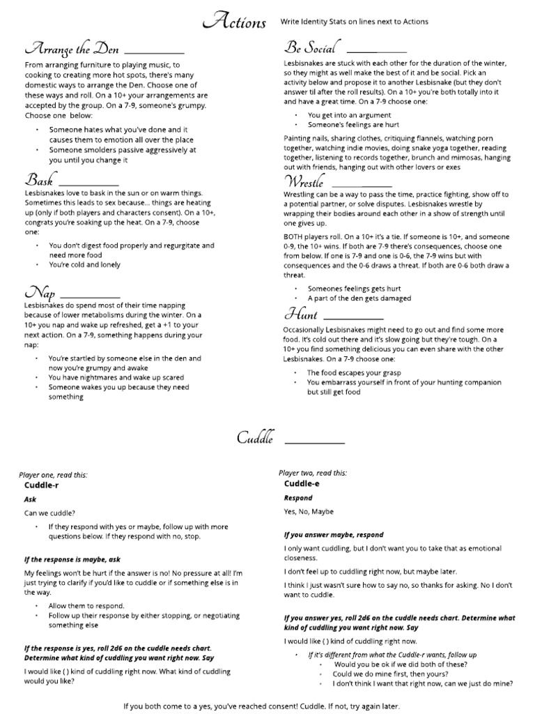 A Cozy Den Kira Magrann An Intimate Game of Domestic Winter Handouts ...