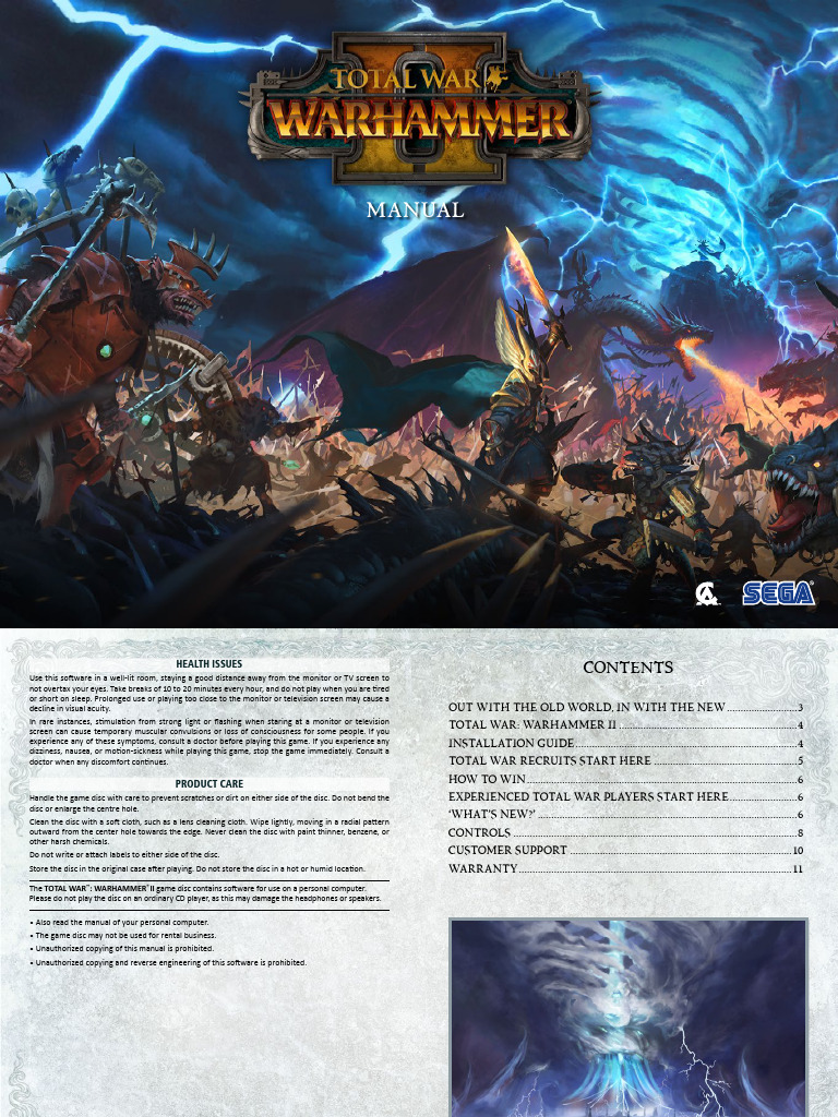 TWW2 PC Steam Manual | PDF | Trademark | Elves In Fiction