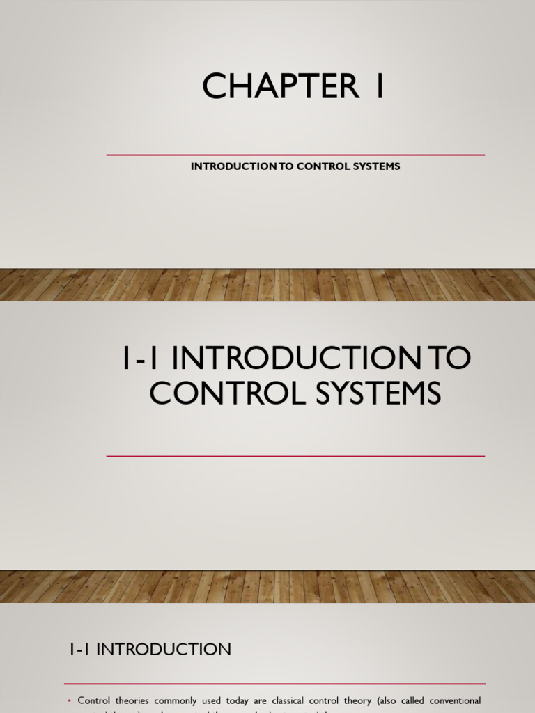 Ch1introductiontocontrol-201028174816 2 | PDF | Feedback | Control System