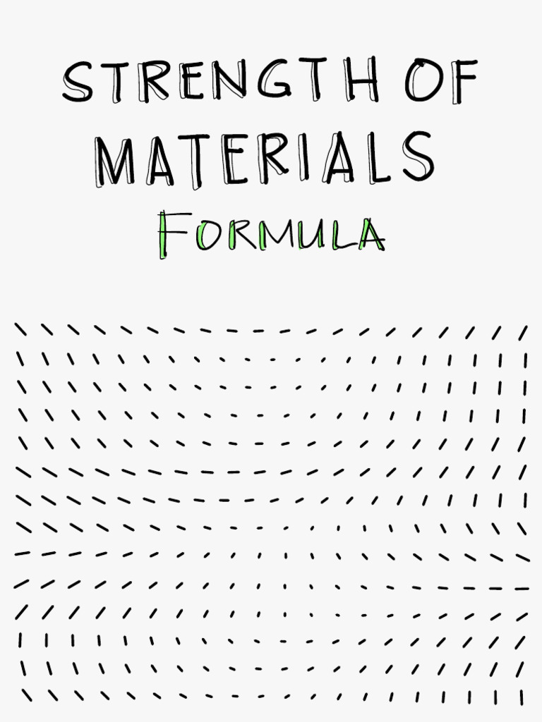 Strema Formula | PDF | Stress (Mechanics) | Elasticity (Physics)