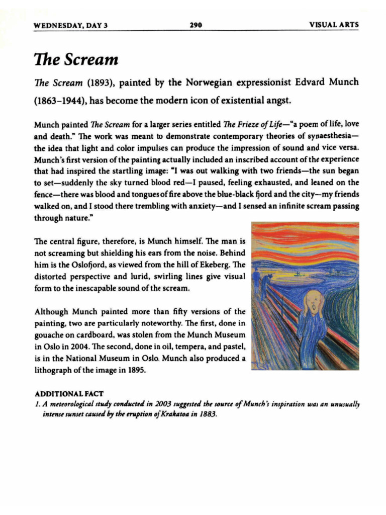 The Scream | PDF | Arte