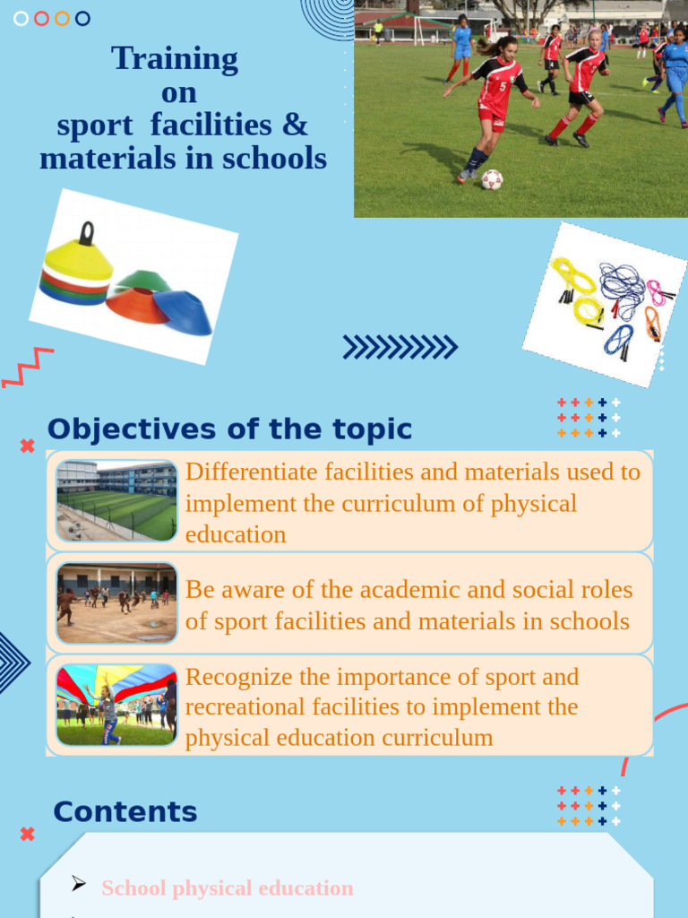 Training Sport Facilities | PDF | Physical Education | Curriculum