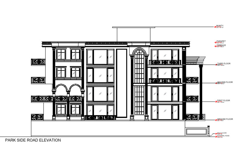 2DLF - Park Side Elevation | PDF