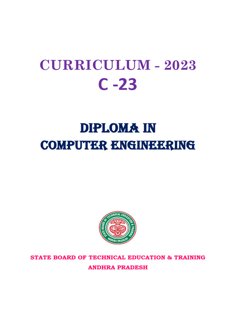 Dcme C-23 Syllubus | PDF | Curriculum | University And College Admission