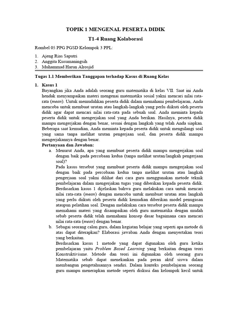 Muchamad Harun Alrosjdi - Kelompok PPL - 1-4 Ruang Kolaborasi | PDF