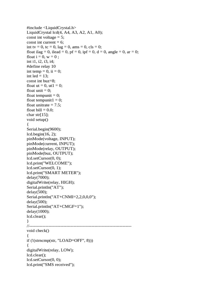 542-PROGRAM | PDF | Electrical Engineering | Electricity
