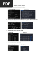 Windows 11 Commands Cheat Sheet | PDF