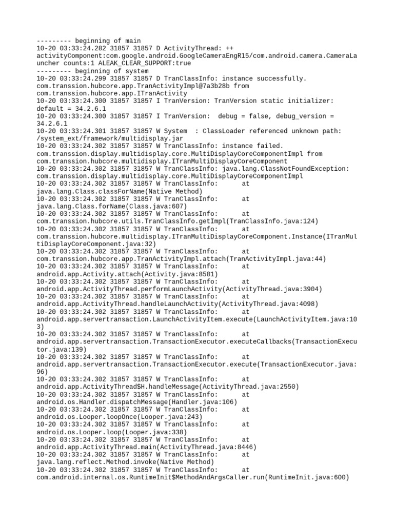 Log Cat 1729413204188 | PDF | Java (Programming Language) | Computing