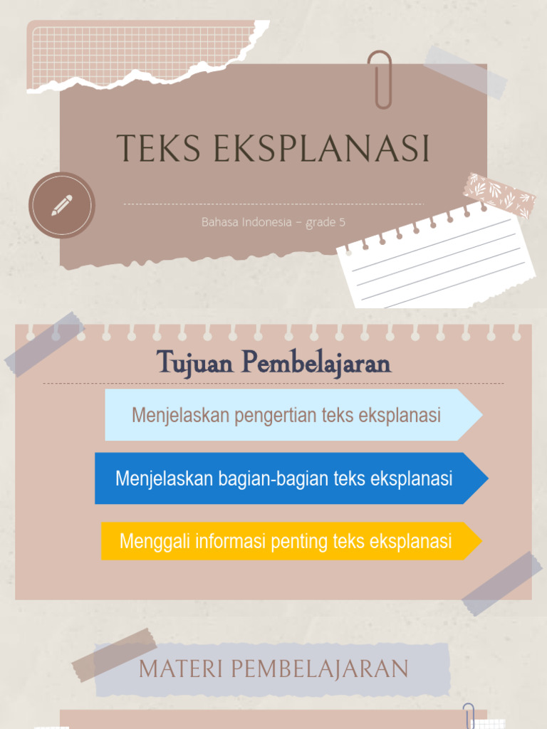 Teks Eksplanasi | PDF
