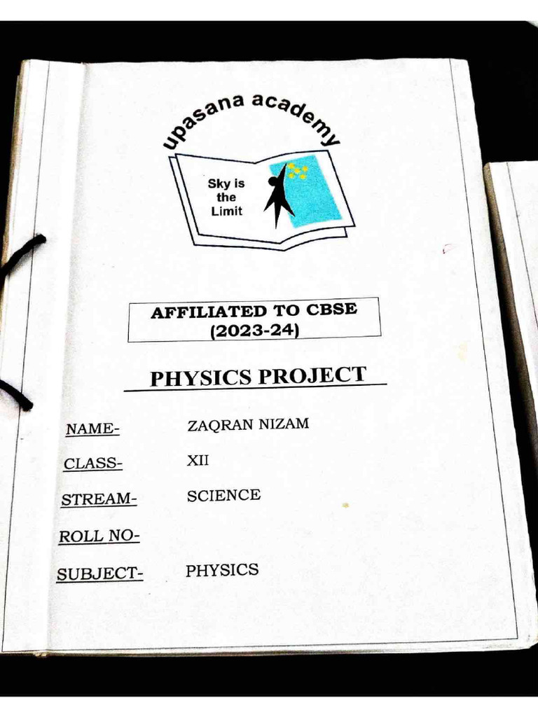 Physics Project+Activity | PDF
