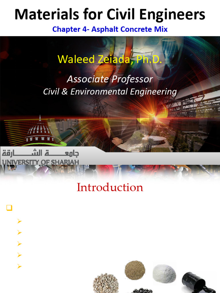 CH 4-2-Asphalt Concrete Mixture | PDF | Concrete | Building Engineering