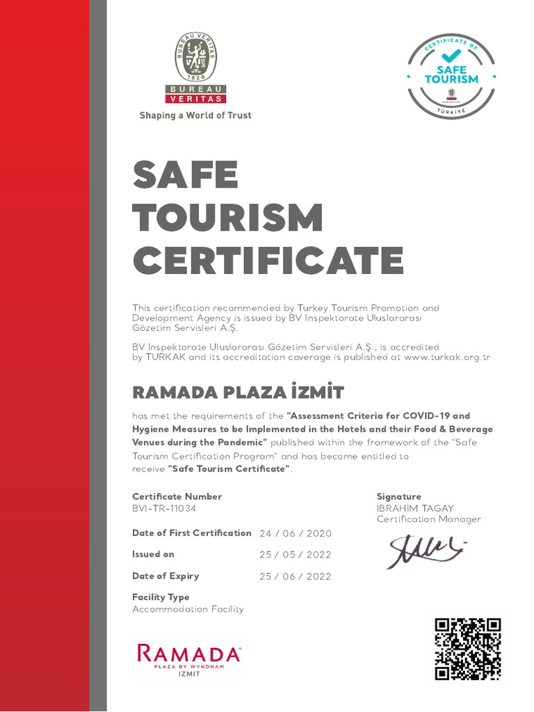 Ramada Guvenli Turizm Eng24 | PDF