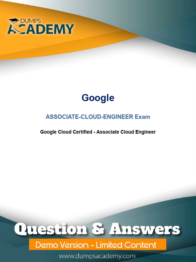 Associate Cloud Engineer Demo | PDF | Load Balancing (Computing) | Cloud Computing
