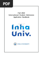 2026 Spring UIC Application Guideline | PDF