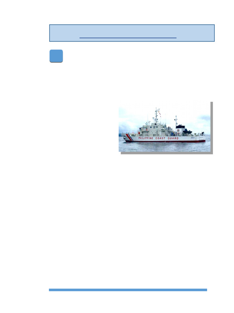 Philippine Coast Guard Executive Summary 2021 | PDF | Coast Guard
