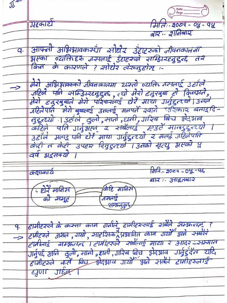 Class 5 Nepali | PDF