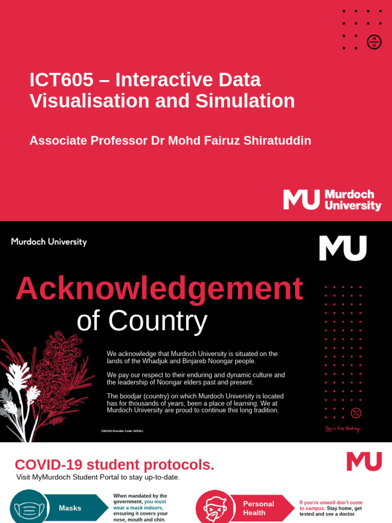 Introduction To ICT605 - Rev - 04 | PDF | Visualization (Graphics) | Analytics