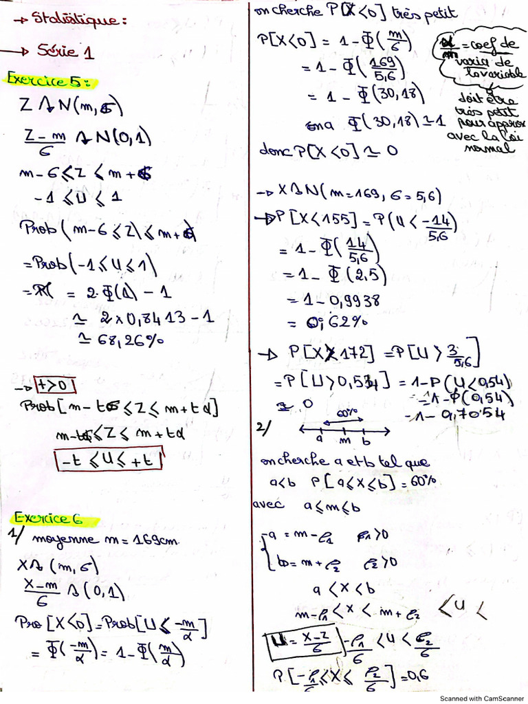 Correction Serie 1 | PDF