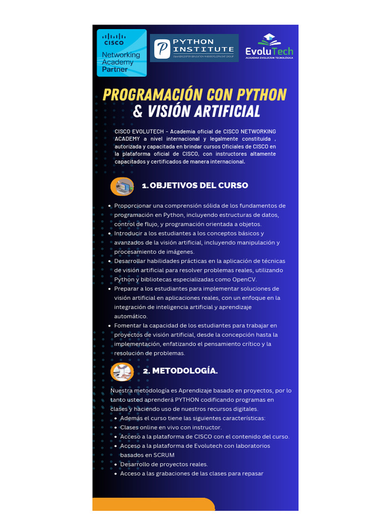 Curso de Python y Visión Artificial | PDF | Visión por computador ...