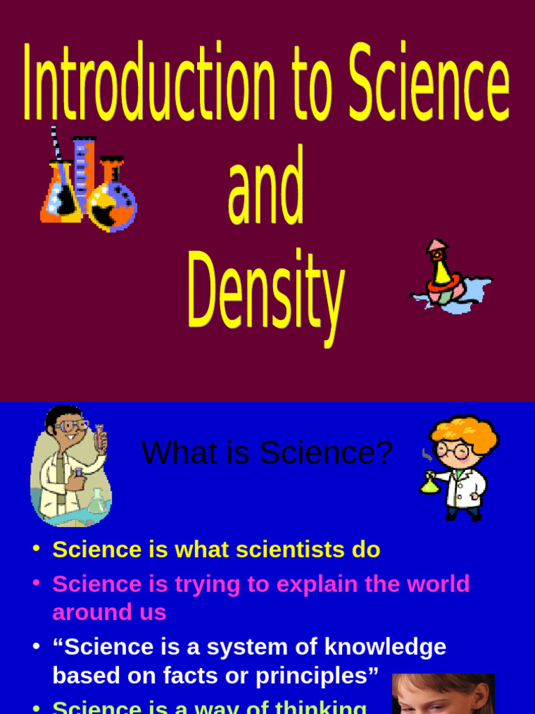 Introduction To Science | PDF | Mixture | Science