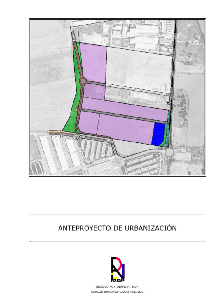 Anteproy Urbanizacion 0 | PDF | Topografía | Calle