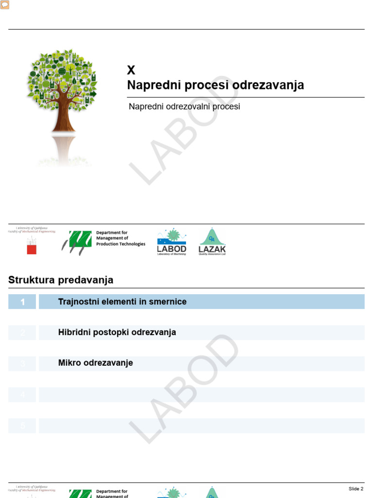 10 - Posebni Odrezovalni Procesi | PDF
