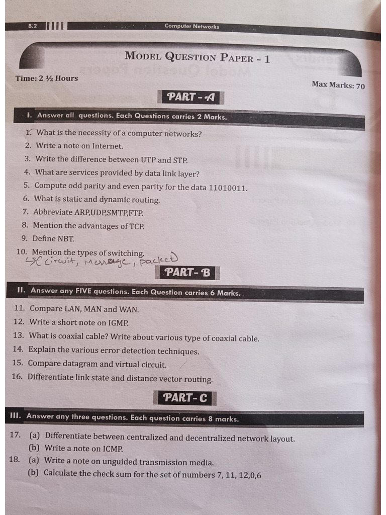 Cns Model Papers1 | PDF