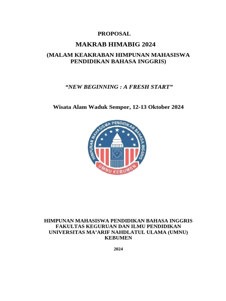 Proposal Makrab 2024 Himabig | PDF