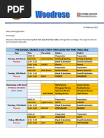 2nd Term Test Timetable - 2024 | PDF