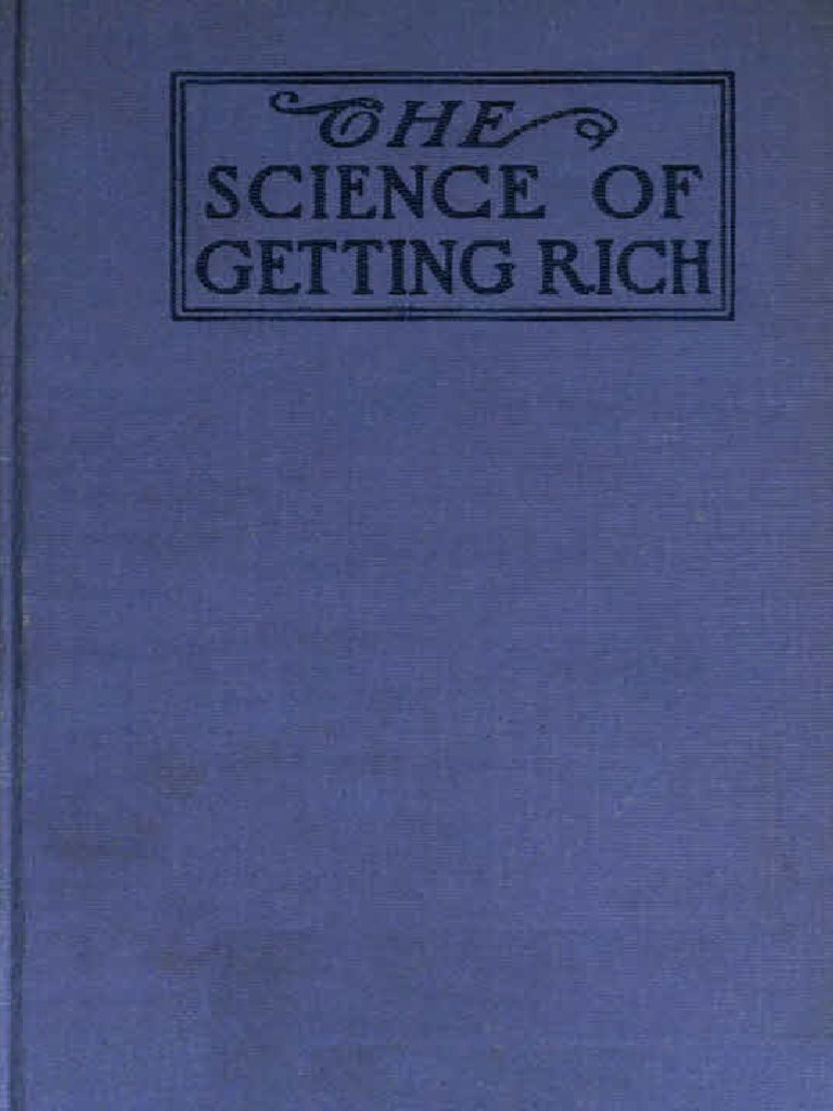 The Science of Getting Rich | PDF | Thought | Substance Theory