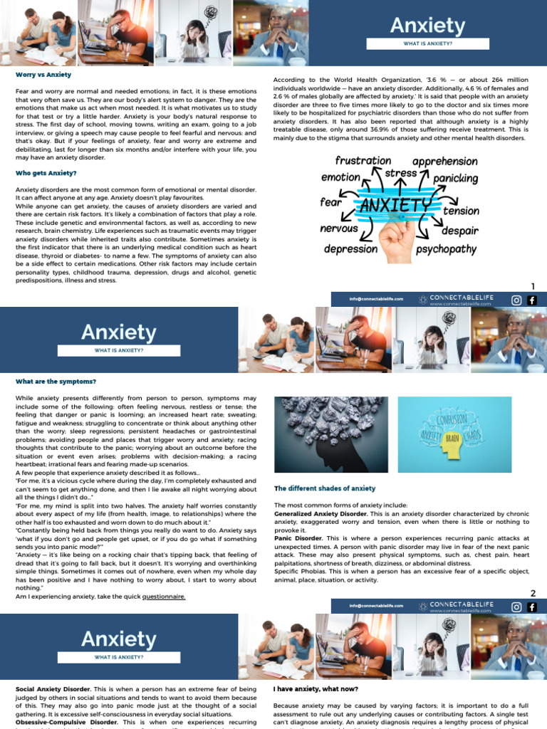 Anxiety | PDF | Anxiety | Anxiety Disorder