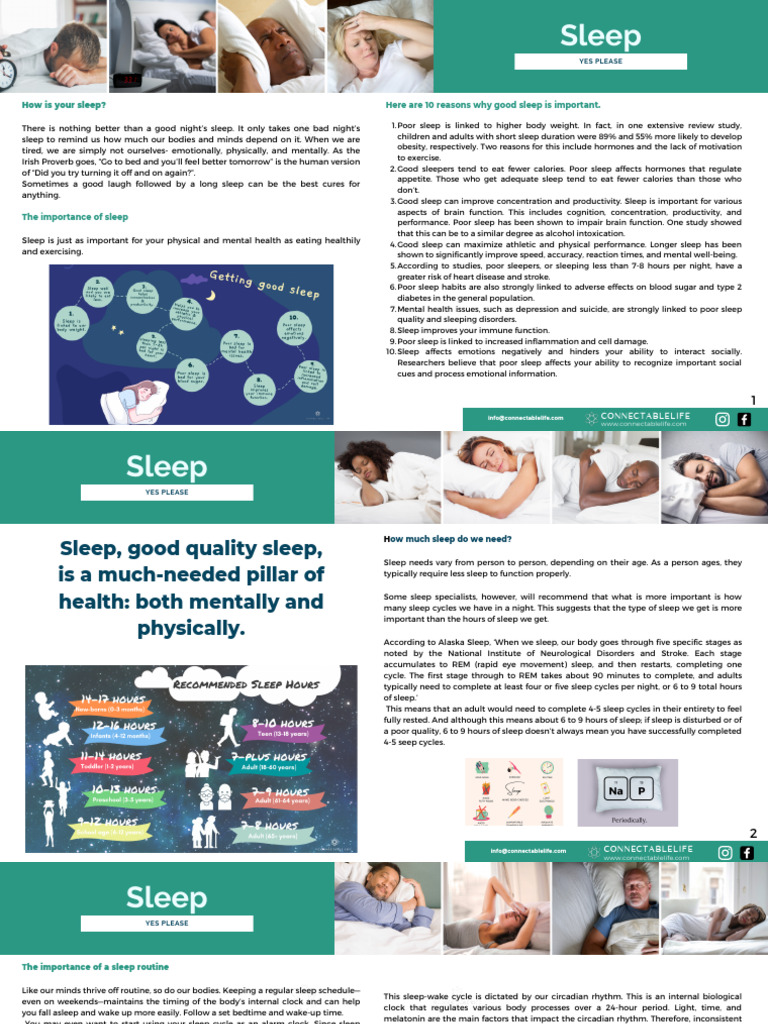 Sleep_pdf | PDF | Sleep | Circadian Rhythm