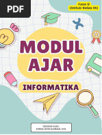 Contoh Cover Modul Ajar | PDF