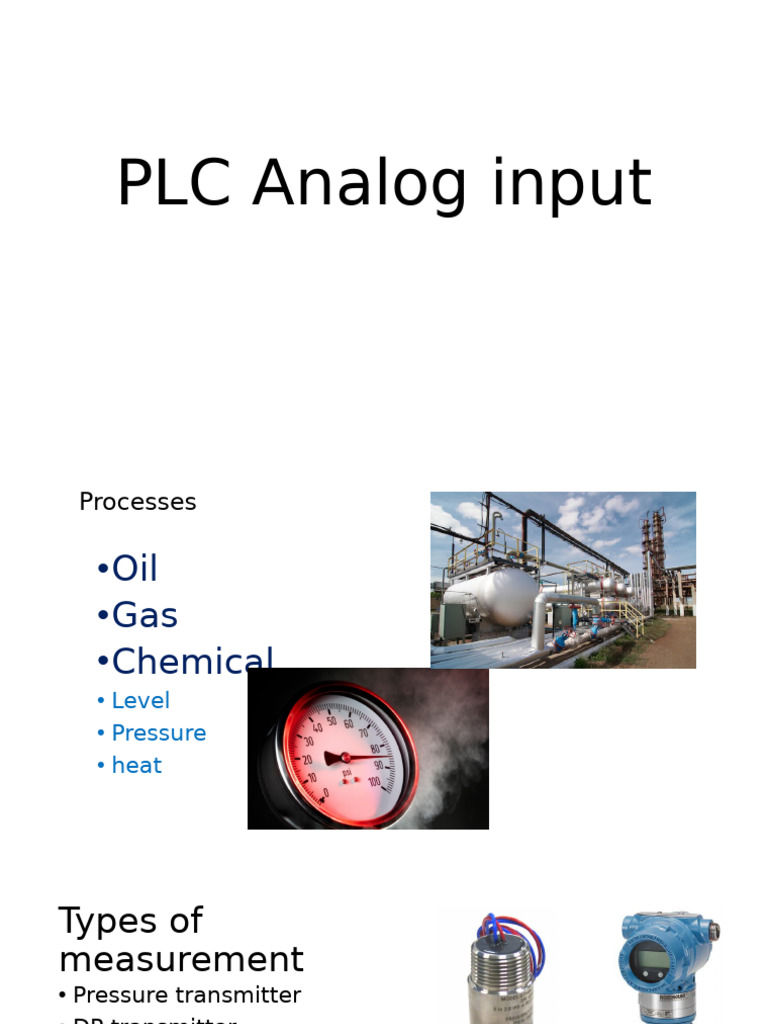 PLC Analog Input Measurement Guide | PDF
